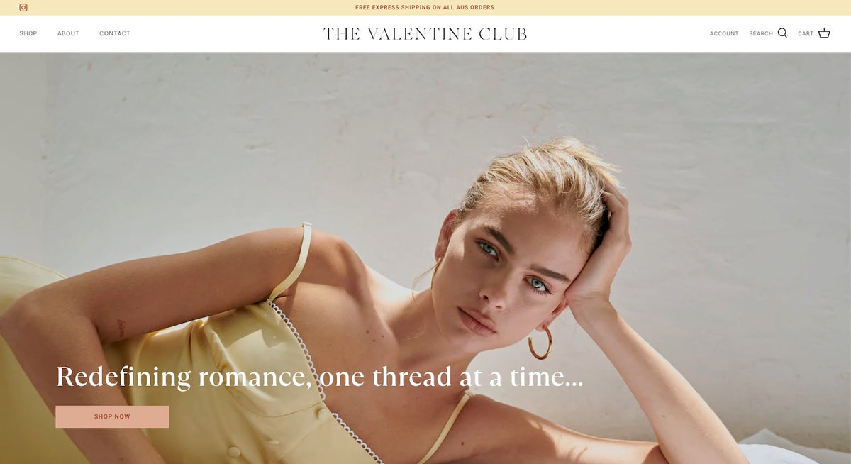 Shopify Audit - TheValentineClub.com – TaskHusky